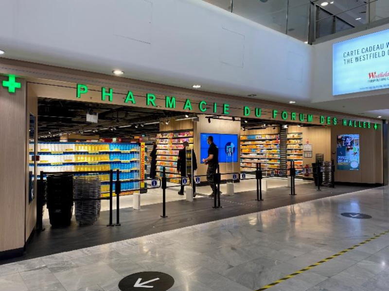 Pharmabest ouvre une pharmacie géante au Westfield Forum des Halles à ...