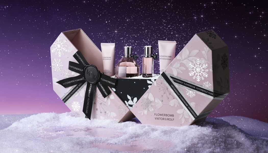 Pure Trade creates the festive outfit for Viktor&Rolf’s Flowerbomb ...